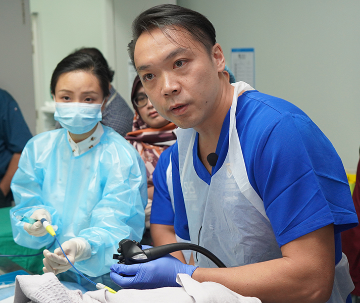 SpydrBlade Flex case: Dr Simon Chu - Rectal ESD